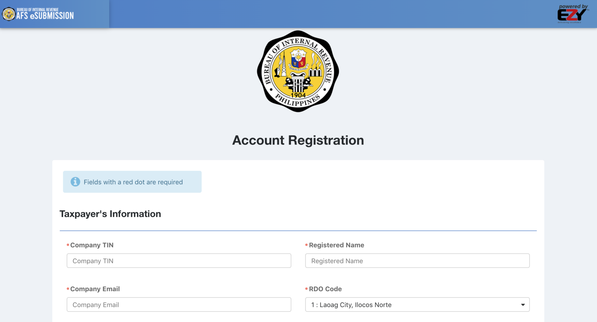 How to Use BIR eAFS?