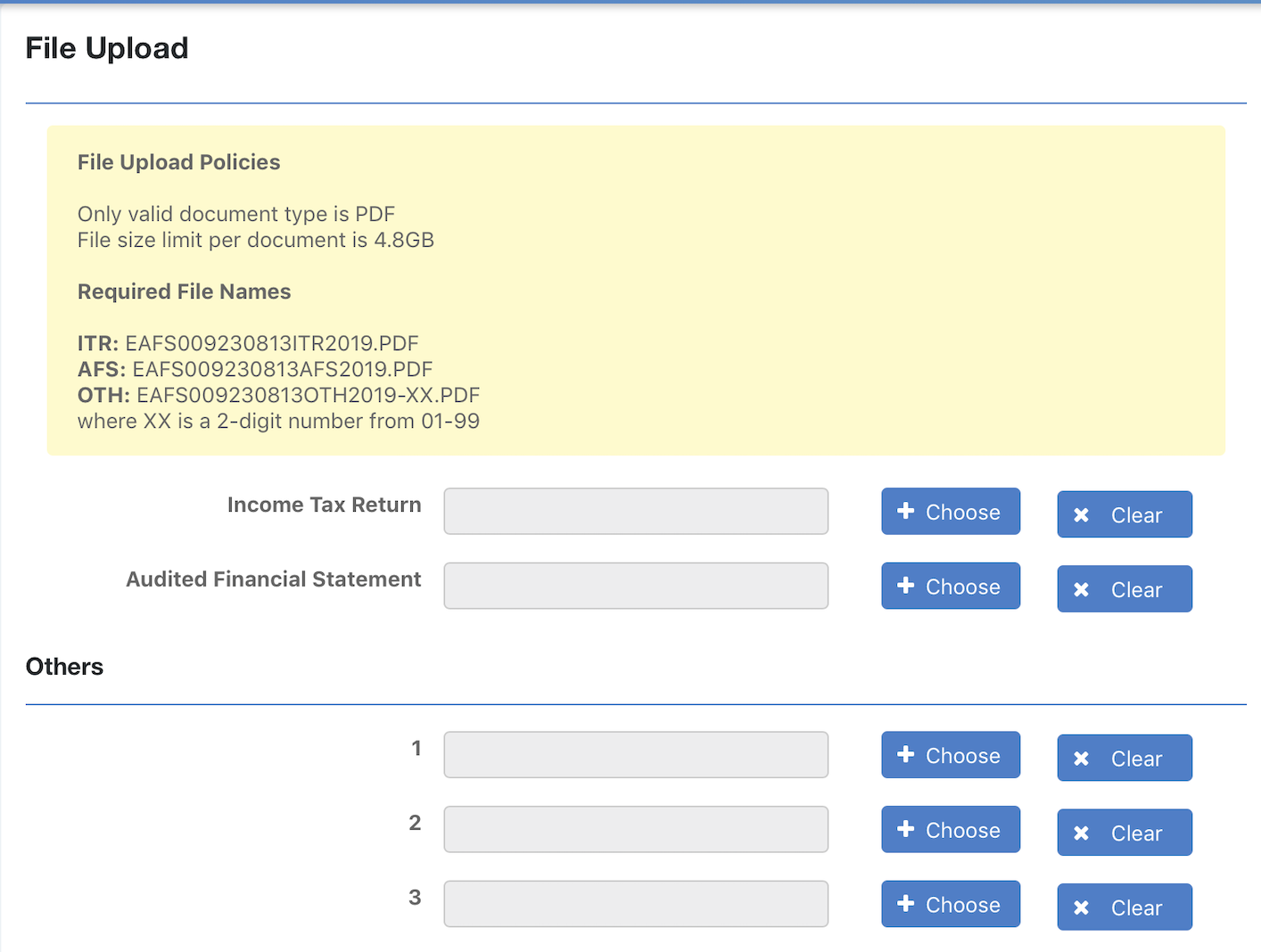 How to Use BIR eAFS?