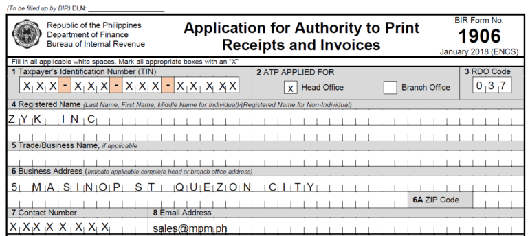 How to Get Official Receipt from BIR?