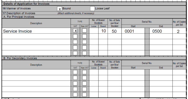 How to Register Invoice per RR 7-2024?