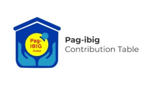 Pag-ibig / HDMF Table